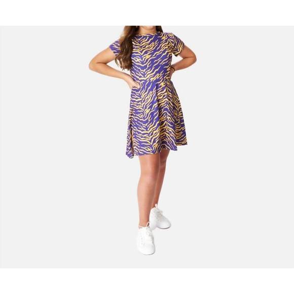 BON TEMPS | Dresses | New Bon Temps Girls Lsu Tiger Stripe Charlotte ...